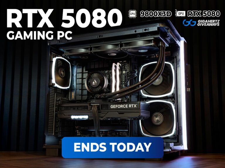 GGBuilds | 9800X3D / RTX 5080 Gaming PC - Gigahertz Giveaways