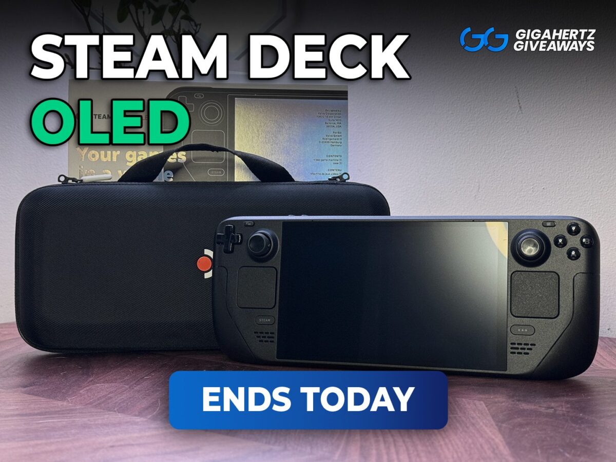 EXTRA | Steam Deck OLED 1TB - Gigahertz Giveaways
